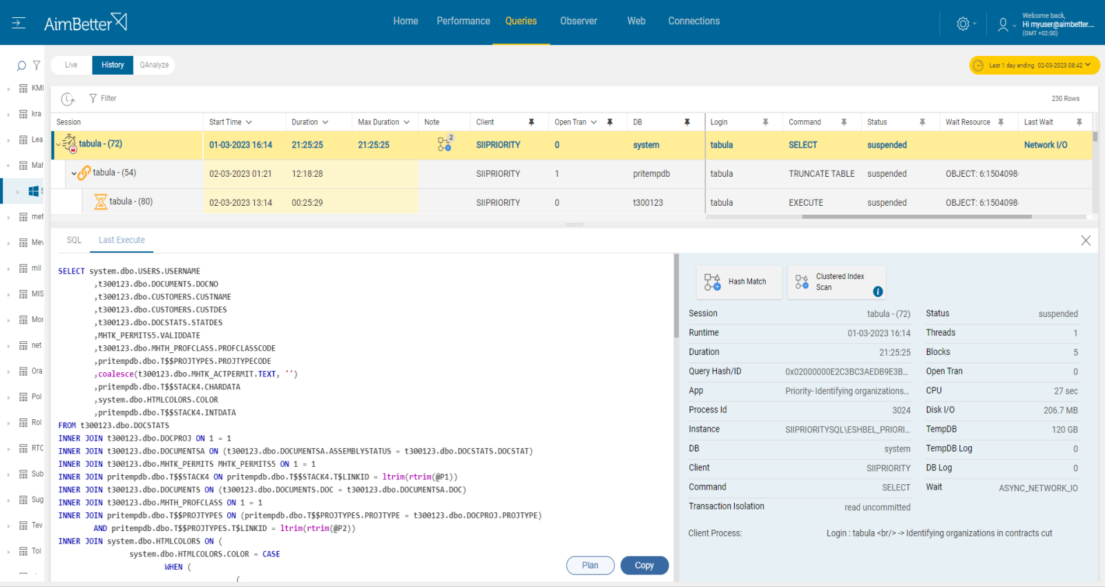 HOST: DISK AVAILABLE SPACE – AimBetter