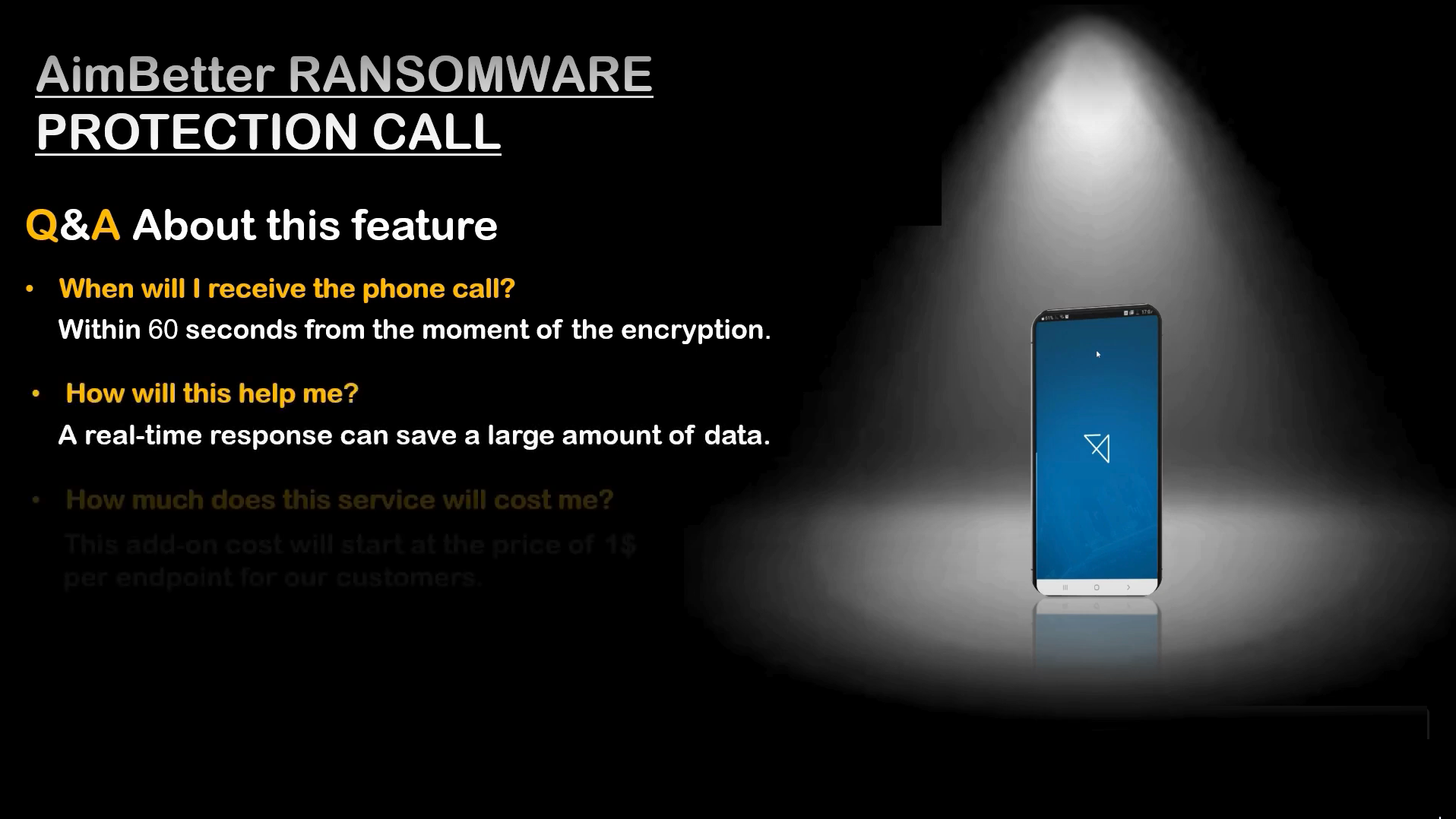 AimBetter Ransomware Protection Call - AimBetter